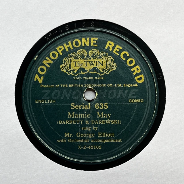 BLACKFACE MUSIC HALL Star G.h. Elliott - ’The Chocolate Major’ 1911 ...