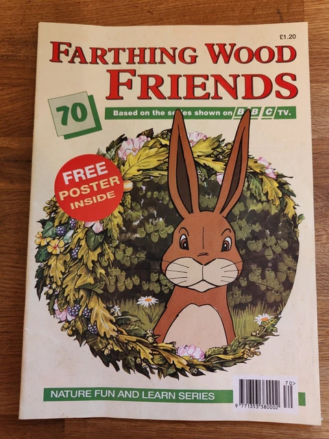 MAGAZINE - FRIENDS Of Farthing Wood Magazine BBC TV Series Issue #70 £2.50 - PicClick UK