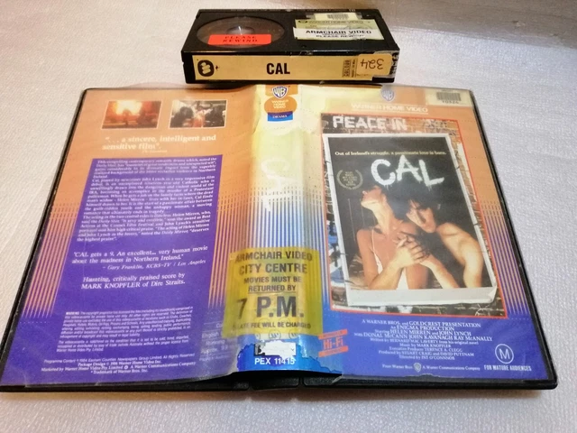 CAL (1984) - Early Rare Australian Warner Home Video BETAMAX 1st Issue ...