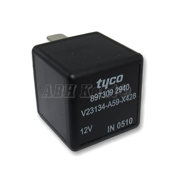 947-ISUZU /00-10 MULTI-USE 5-Pin Black Relay Tyco 8973092940 12V V23134 ...