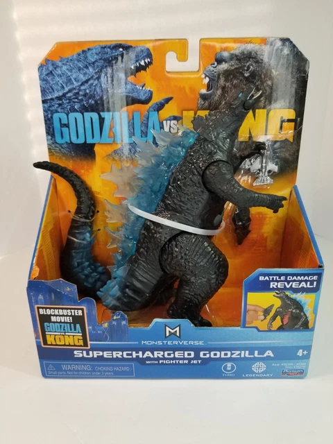 GODZILLA VS KONG Monsterverse Godzilla Supercharged with Fighter Jet 6 ...