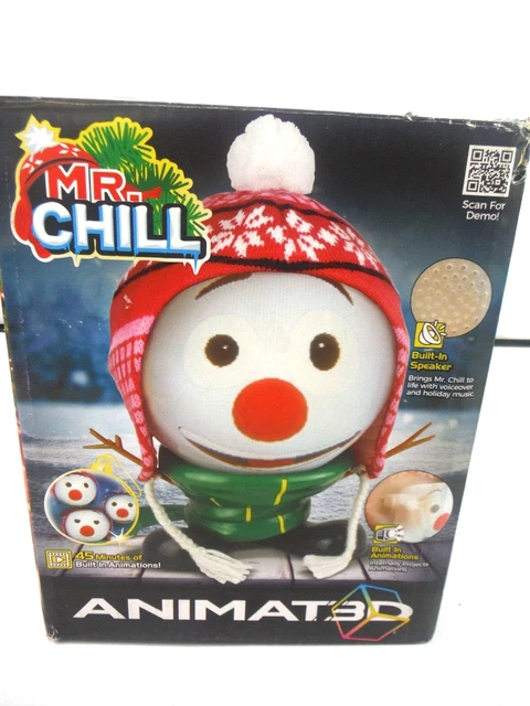 NEW ANIMAT3D MR. Chill Singing and Talking Snowman Christmas Jokes ...