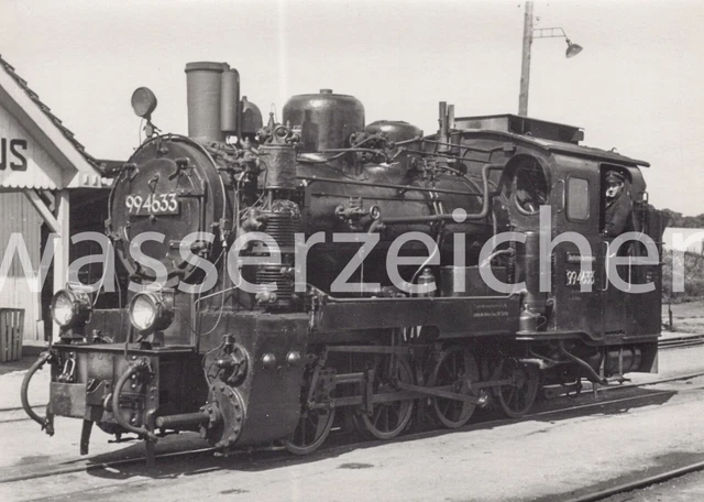 FOTO AUFN. KLAUS Kieper Harz 1964 Deutsche Reichsbahn 99 4633 (1358 ...