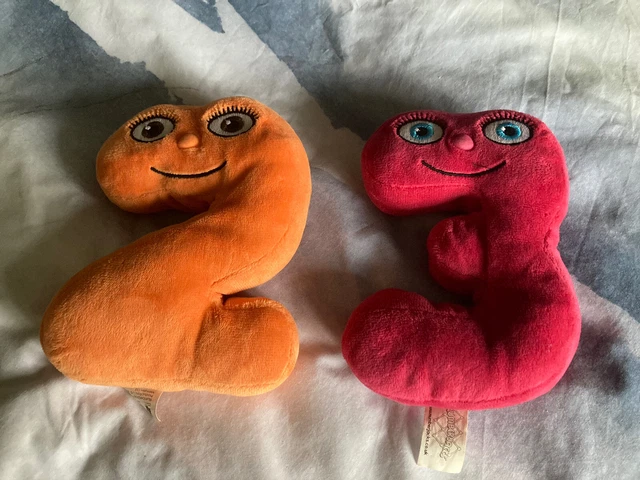 CBEEBIES NUMBERJACKS NUMBERS 2 and 3 Soft Toys -Pre-Owned £30.99 ...