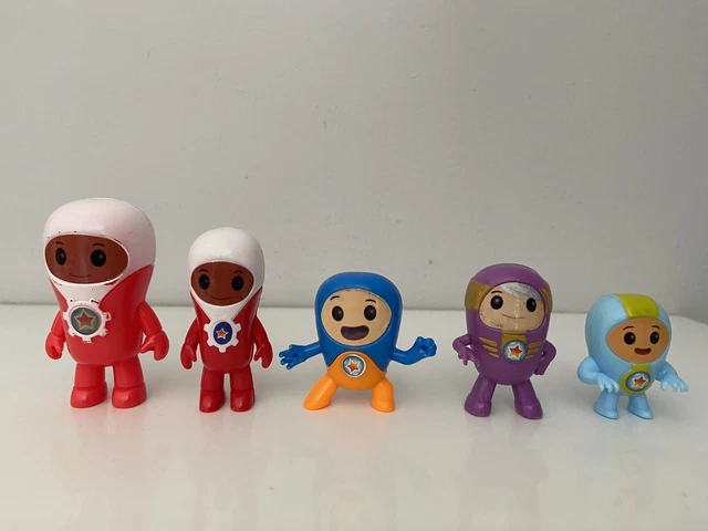 CBEEBIES GO JETTERS Bundle Magazine Figures Lars Kyan Foz Xuli £5.95 ...