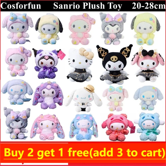 MY MELODY CINNAMOROLL Kuromi Sanrio Plush Toy Plushie Soft Doll Birthday Gift UK £7.59 - PicClick UK