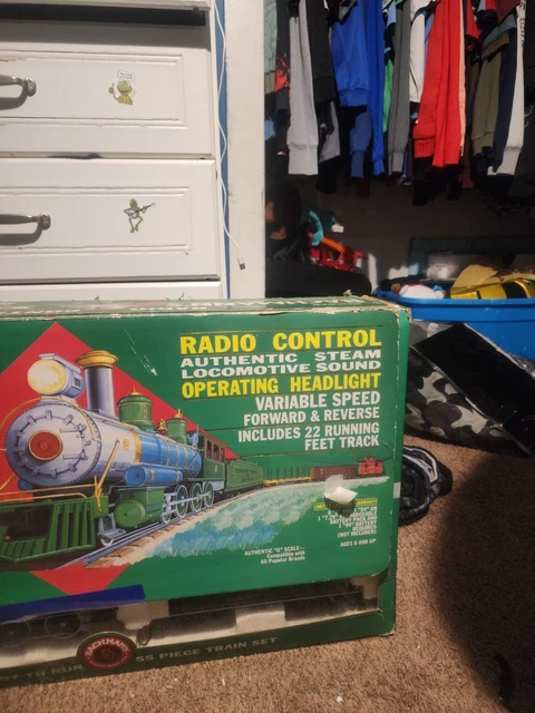 VINTAGE BACHMANN RADIO Control BIG HAULER Train Set G SCALE, Complete ...