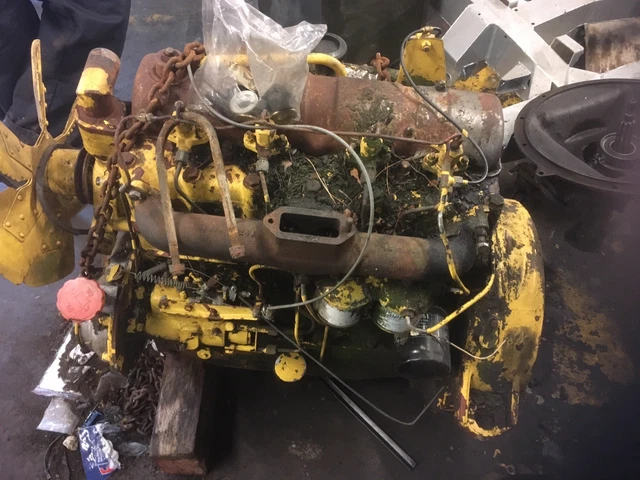 PERKINS V8 640 Engine £600.00 - PicClick UK