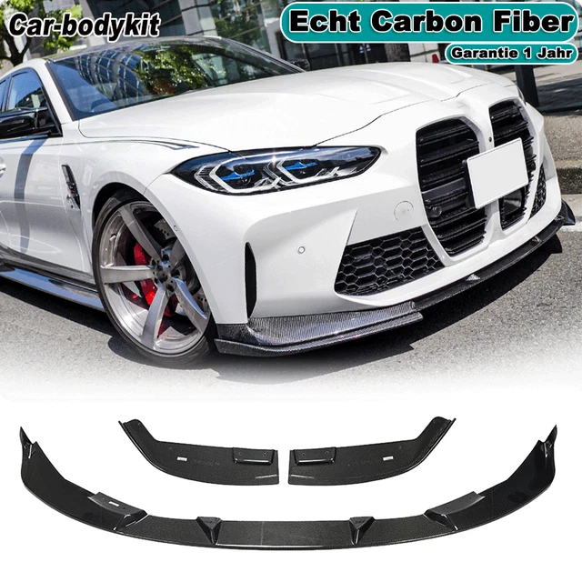 ECHT CARBON FRONTSPOILER Frontlippe Spoilerschwert für BMW G80 M3 G82 ...