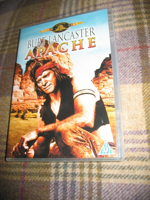 APACHE DVD - Robert Aldrich, Burt Lancaster, Charles Bronson, John ...