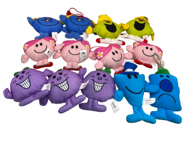 MR MEN LITTLE Miss Mcdonalds Soft Toy Plush Bundle X 13 2021 2024 £14. ...