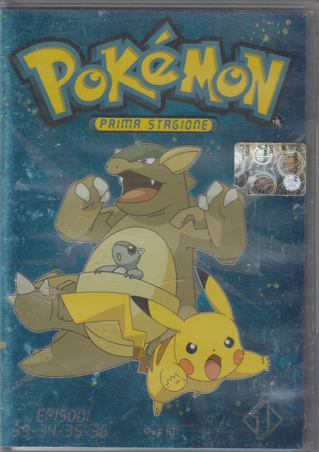 POKÉMON - PRIMA Stagione Vol.9 (Episodi 33-36) Versione da edicola. DVD ...