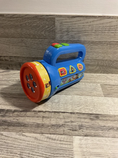 VTECH RARE PAW Patrol Fun & Learn Projector Torch Now Discontinued £5. ...