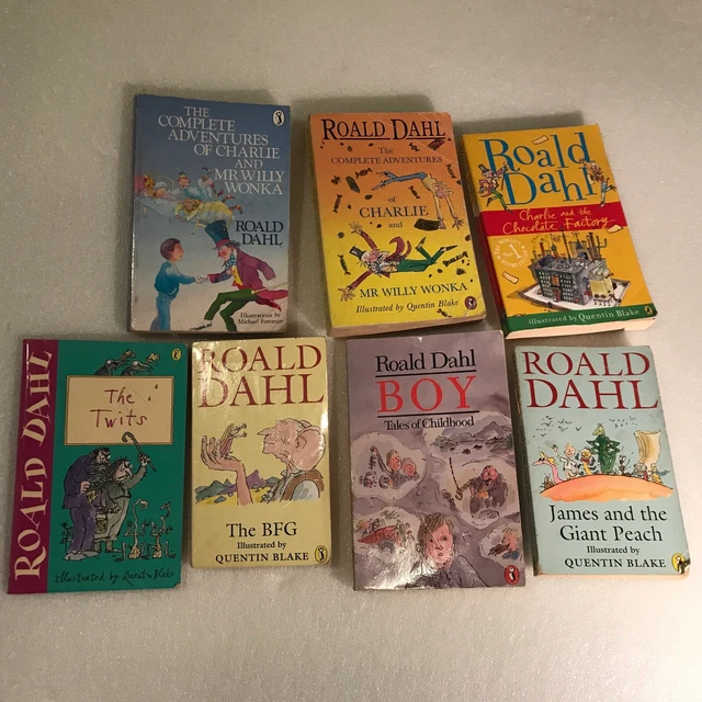 ROALD DAHL BOOK Bundle x 8 books £9.70 - PicClick UK