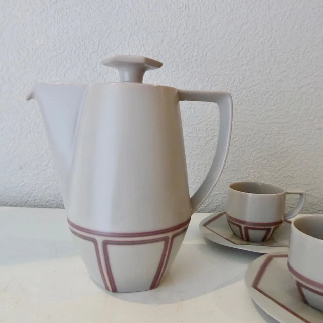 ROSENTHAL STUDIO LINIE Service Favo Linea Elsa Fischer-Treyden Kanne ...