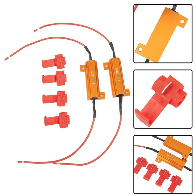 RÉSOUDRE LES PROBLÈMES de clignotant 4 pièces 50 W 8 ohms DEL décodeurs ...
