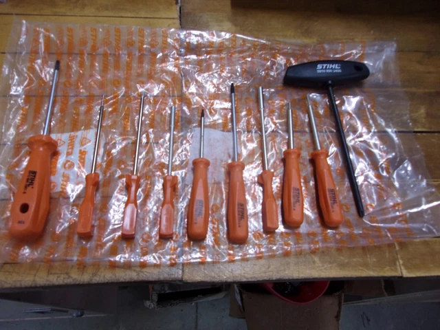 10 OUTILS DE réglage spécialisés STIHL 5910-890 2400 2313 2310 4500 #GL ...