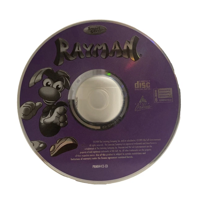 RAYMAN PC GAME For Windows 3.1 & 95 Early Edition 1998 CD-ROM Only $7. ...