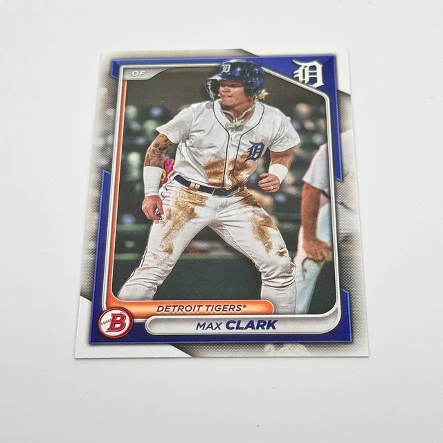 CARTA PROSPECT 2024 Bowman Max Clark #BP-74 - Detroit Tigers NUOVA DI ...