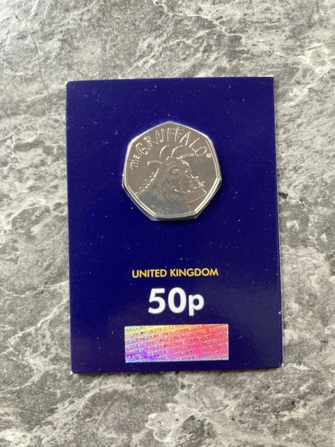 2019 50P FIFTY pence coin in Change Checker pack - The Gruffalo £4.00 ...
