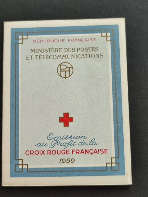 ***TIMBRE DE FRANCE*** Carnet Croix Rouge 1959** Neuf Sans Charniere EUR 9,90 - PicClick FR