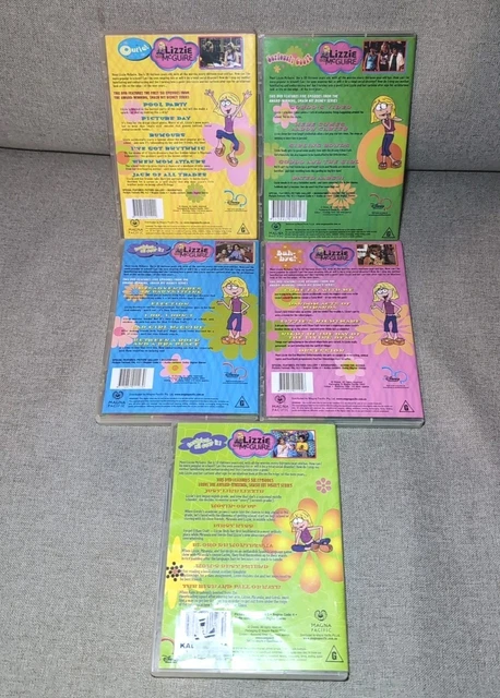 LIZZIE MCGUIRE X 5 DVD Mixed Bundle Disney Channel All Season 1 & Part ...