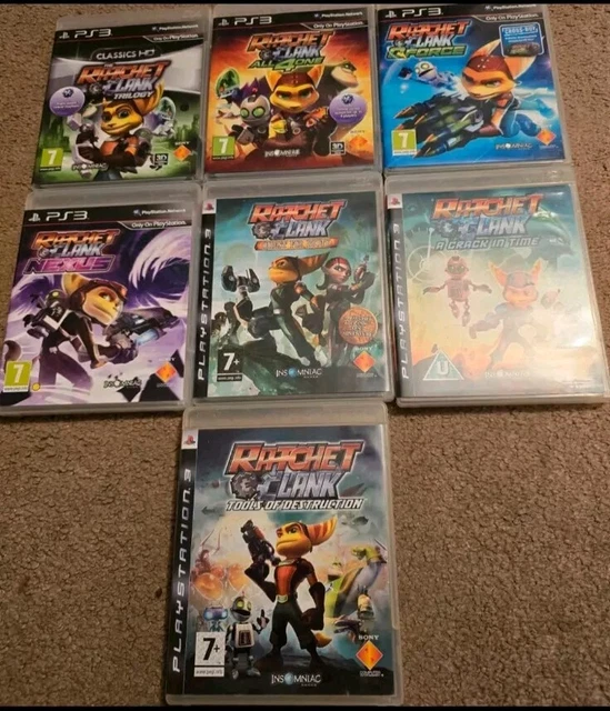 RATCHET AND CLANK a Crack Complete Collection ps3. All Complete In Box ...