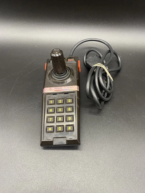 VINTAGE ORIGINAL ATARI 5200 Retro Joystick Controller Keypad Control ...