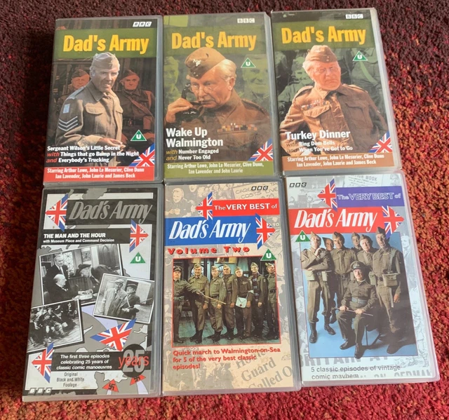 BBC DAD’S ARMY 6 x VHS factory sealed tapes £16.00 - PicClick UK