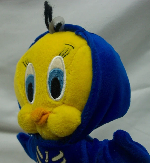 WB LOONEY TUNES HALLOWEEN TWEETY BIRD AS SKELETON 8" Bean Bag STUFFED ...
