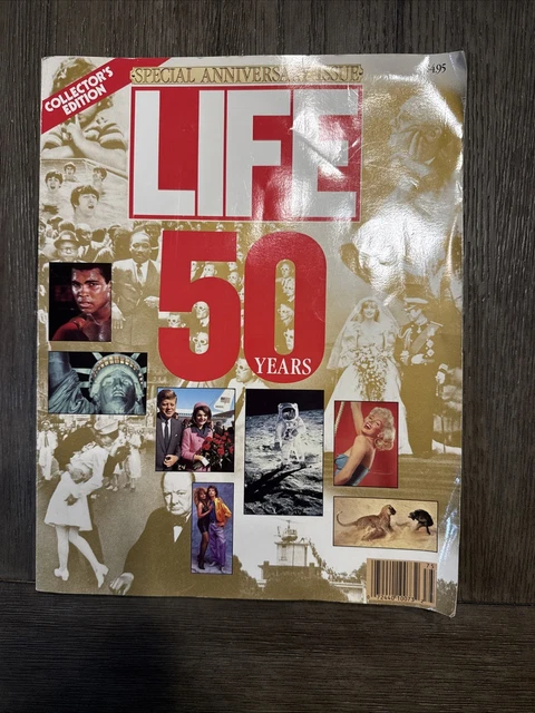 LIFE MAGAZINE 50TH Anniversary Collectors Edition 1986 Vintage - Good ...