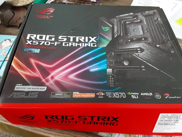 ROG STRIX X570-F Gaming Motherboard. £106.15 - PicClick UK