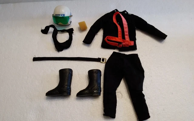 PALITOY VINTAGE ACTION Man POLICE MOTORCYCLIST £37.99 - PicClick UK