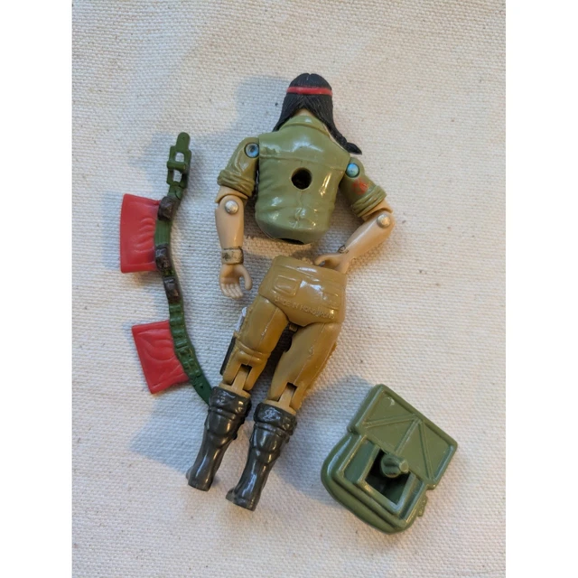 1984 SPIRT GI Joe Arah Figura de Acción Mochila Hasbro EUR 25,13 ...