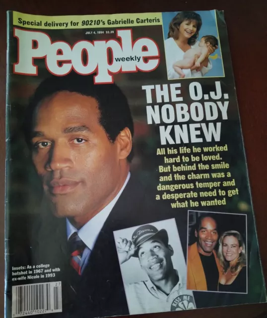 THE O.J. NOBODY KNEW ~ People Magazine OJ Simpson July 4, 1994 £8.04 ... THE O.J. NOBODY KNEW ~ People Magazine OJ Simpson July 4, 1994 £8.04 ...