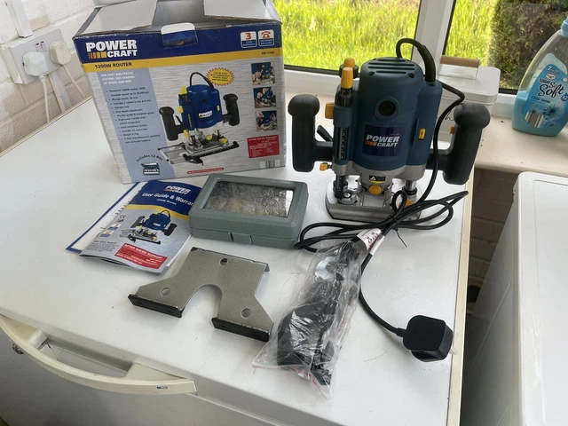 NEW OLD STOCK Power Craft Router PBF-1200 Precision Woodwork table not ...