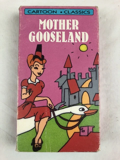 MOTHER GOOSE CARTOON Classics VHS Gooseland Goofy Gander Robinhood ...