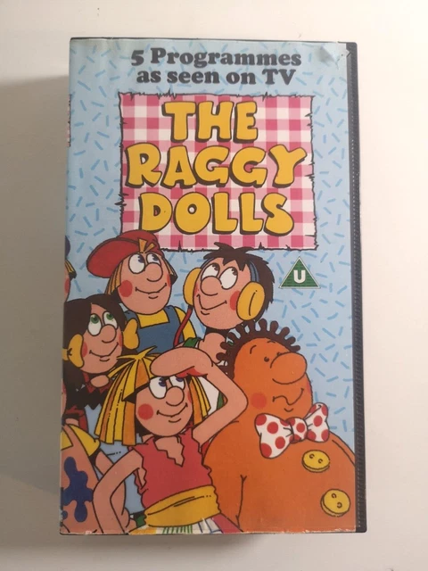 THE RAGGY DOLLS - VHS Video Tape. 5 Cartoons £6.70 - PicClick UK