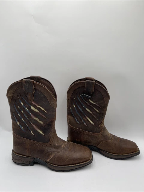 BROTHERS/SONS XERO GRAVITY LITE FLAG WESTERN PERFORMANCE BOOTS SQUARE ...