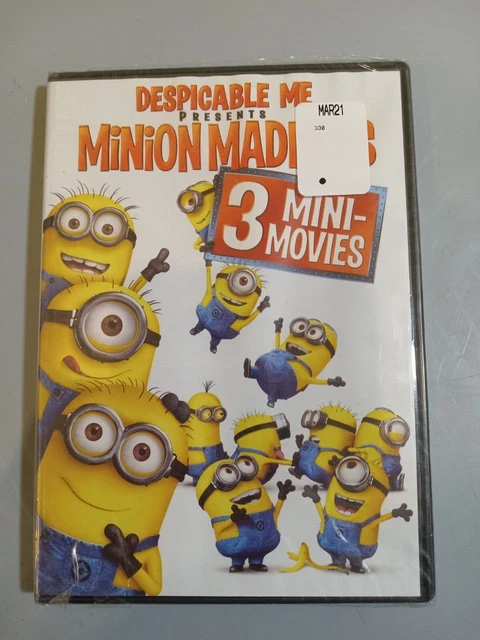 MINION MADNESS - Despicable Me 3 Mini Movies DVD NEW/SEALED £4.98 ...