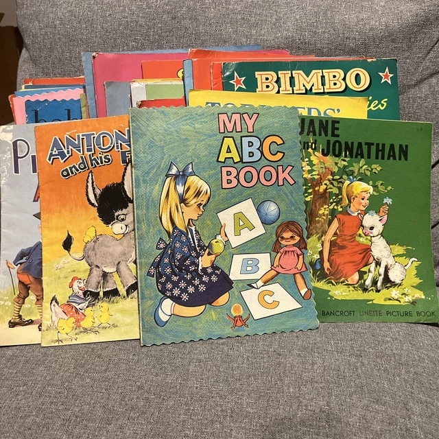 BUNDLE OF VINTAGE Children’s Books Kids Picture Book Job Lot 52x £89.95 ...