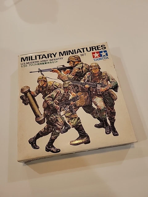 NEW - TAMIYA U.S. Modern Army Infantry Military Miniatures 1:35 Scale ...
