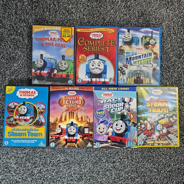 THOMAS THE TANK Engine Animation Train DVD Bundle Kid's Collection Job ...
