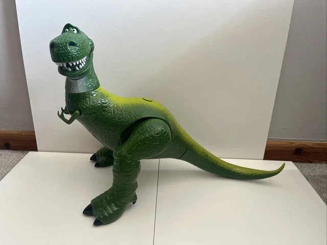 DISNEY STORE TOY Story Rex Interactive Talking Action Figure H34 x W25 ...