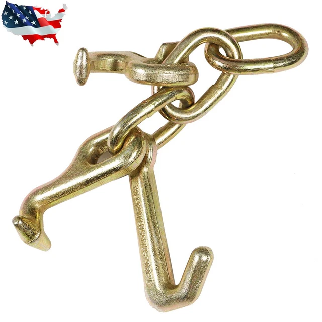 AUTO BODY HOOK 8PK RTJ Cluster Hooks Wrecker Tow Truck Towing Car ...