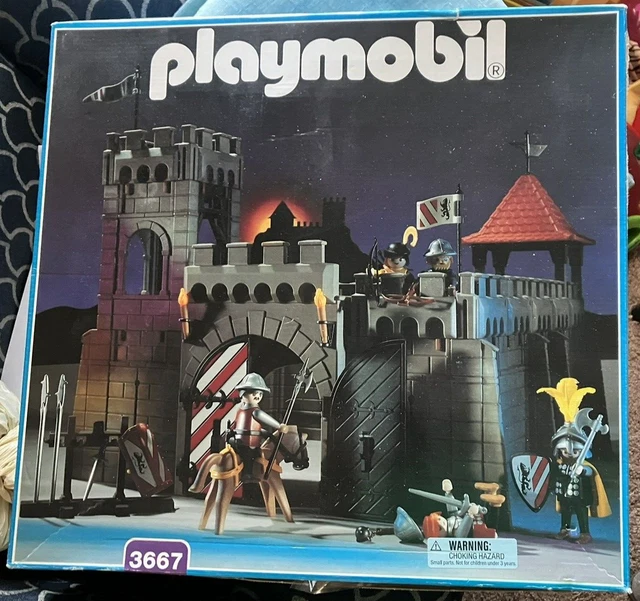 PLAYMOBIL 3667 CASTLE Complete In Box CIB EUR 56,64 - PicClick FR