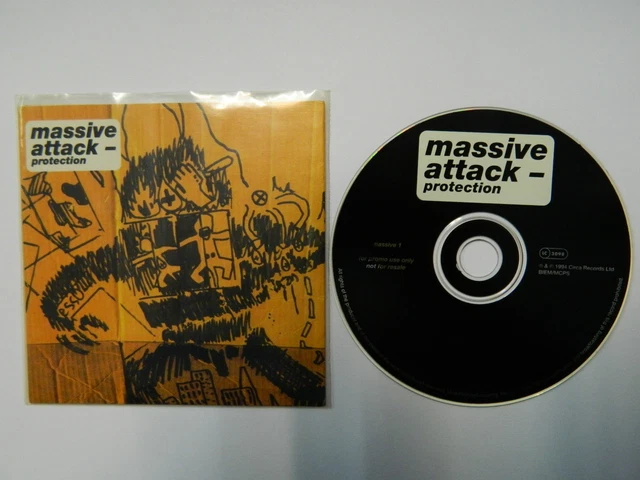 MASSIVE ATTACK - Protection Rare 4 Track Cd In Cardsleeve 1994 Massive ...