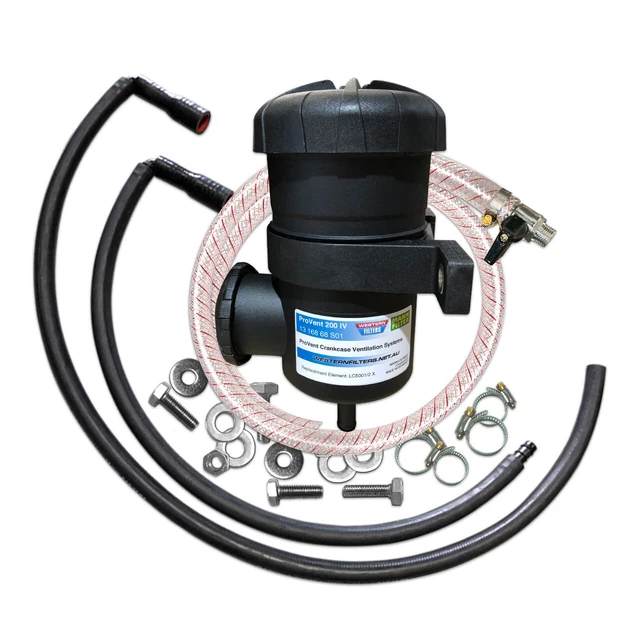 PROVENT CATCH CAN Kit for Isuzu D-MAX Dmax MU-X 4JJ1 3.0L 2012-16 (w/o ...