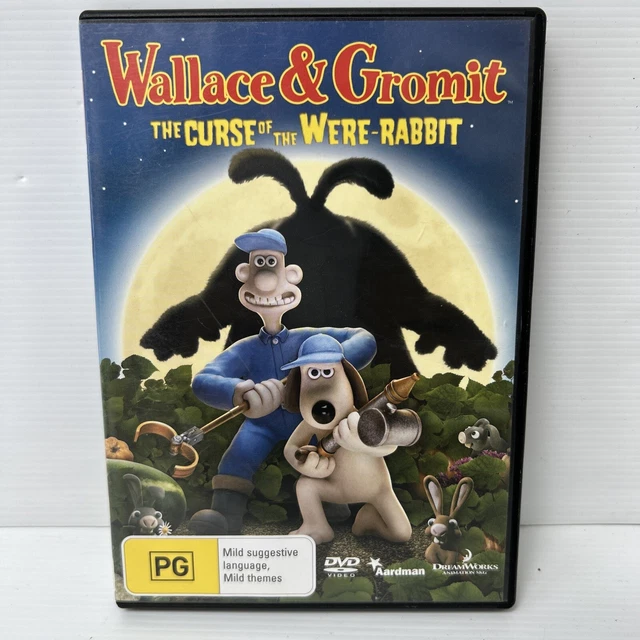 WALLACE & GROMIT The Curse Of the Were Rabbit DVD Region 1 $10.32 ...