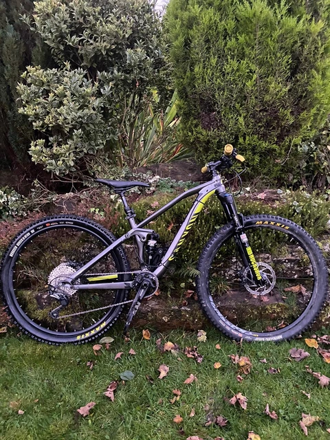CANYON FULL SUSPENSION mountain bike Black 2017 Neuron AL7.0 XS Frame £ ...